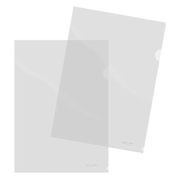 Dohe 100 Dossier de Polipropileno Transparente Acabado Cristal – Tamaño ...